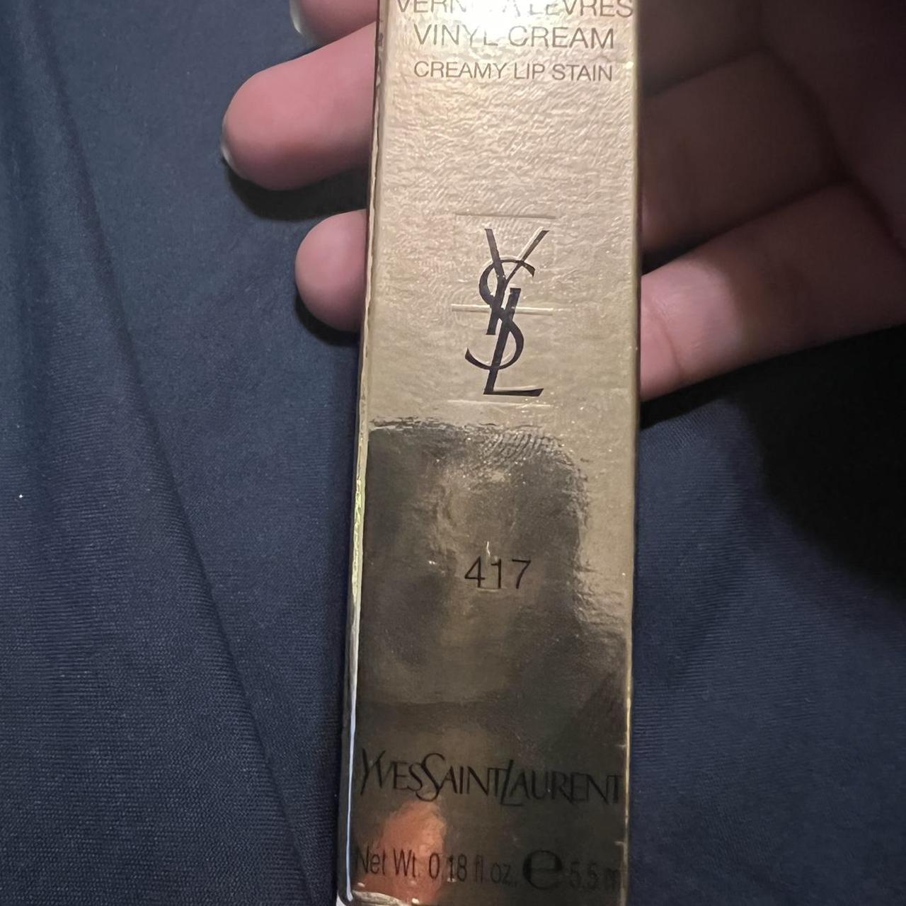 YSL VINYL CREAMY LIP STAIN IN #417 BRAND NEW ... - Depop