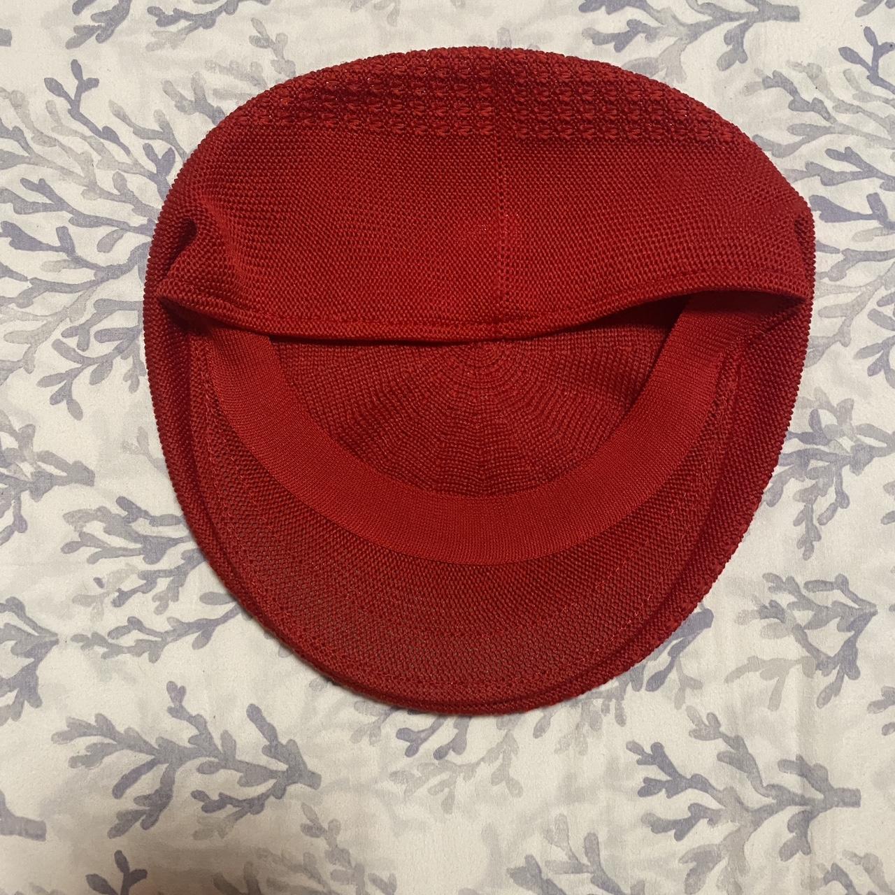Vintage Echos Red Flat Cap - Depop