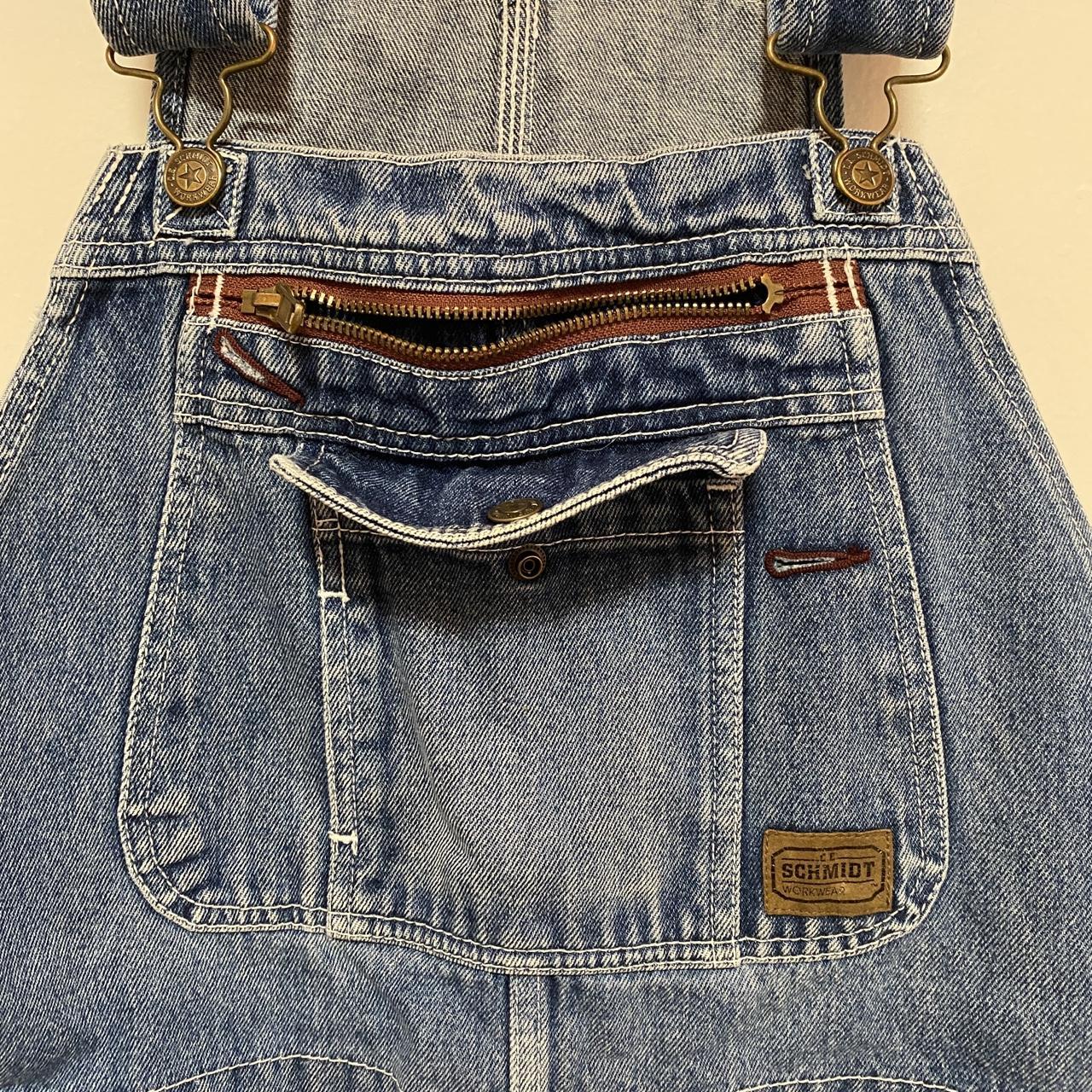 Cropped Medium/Large Schmidt Overalls - Depop