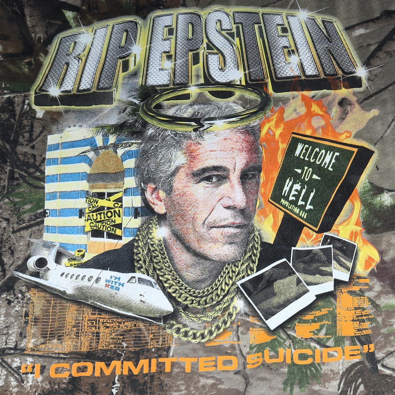 RIP Jeffrey Epstein MILLION DOLLAR EXTREME Tee NOWS... - Depop