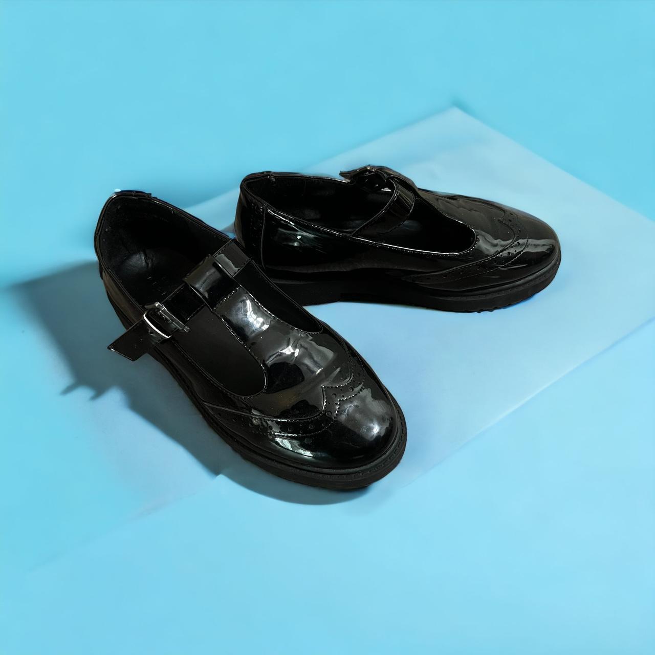 Pleather T Strap Mary Janes From ASOS. Women’s size... - Depop