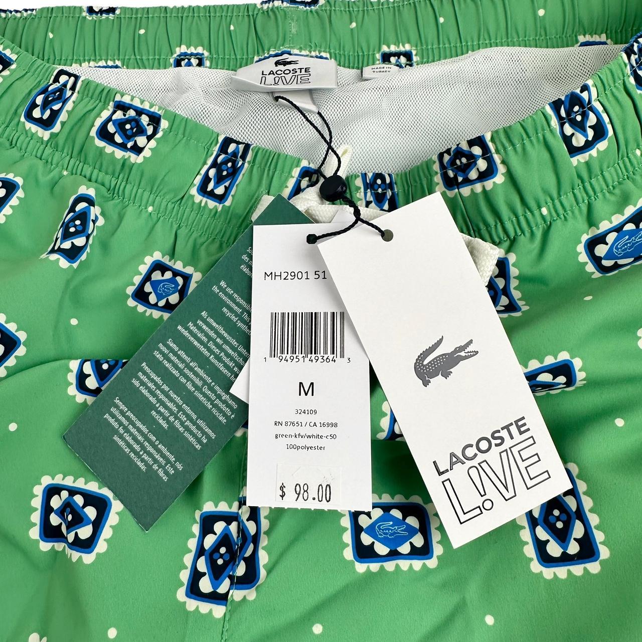 Lacoste Live Men's Swimming Trunks Men’s Medium All... - Depop