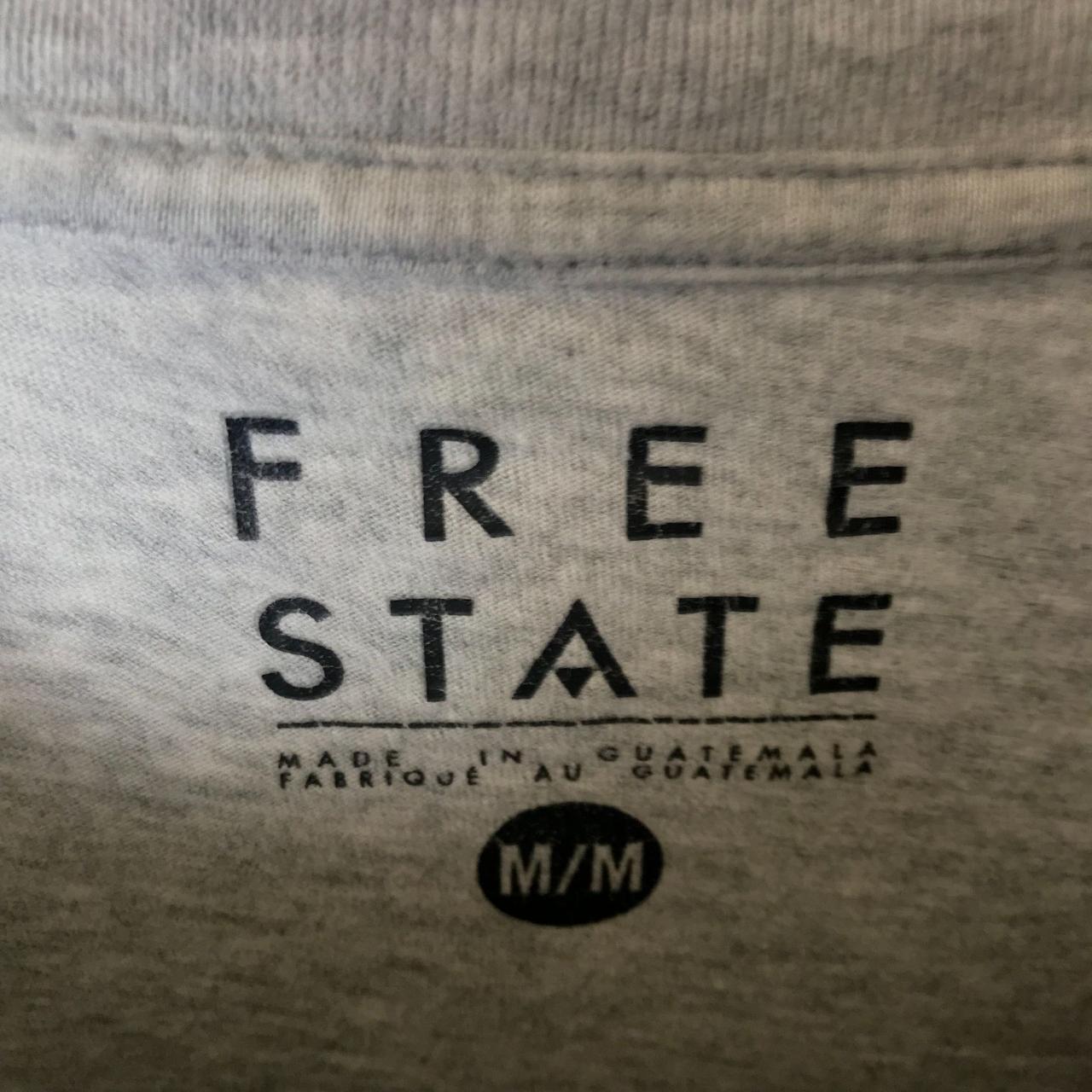 Free State T Shirt Secure the Bag Graphic Tee Short... - Depop