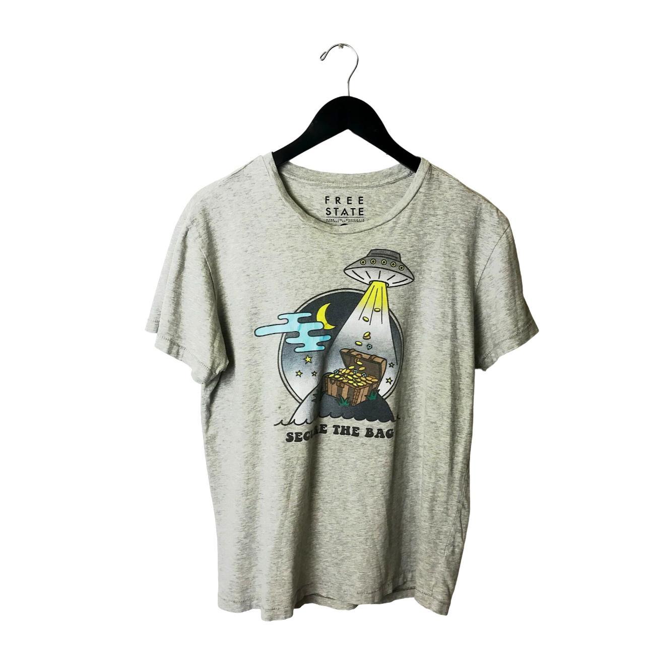 Free State T Shirt Secure the Bag Graphic Tee Short... - Depop