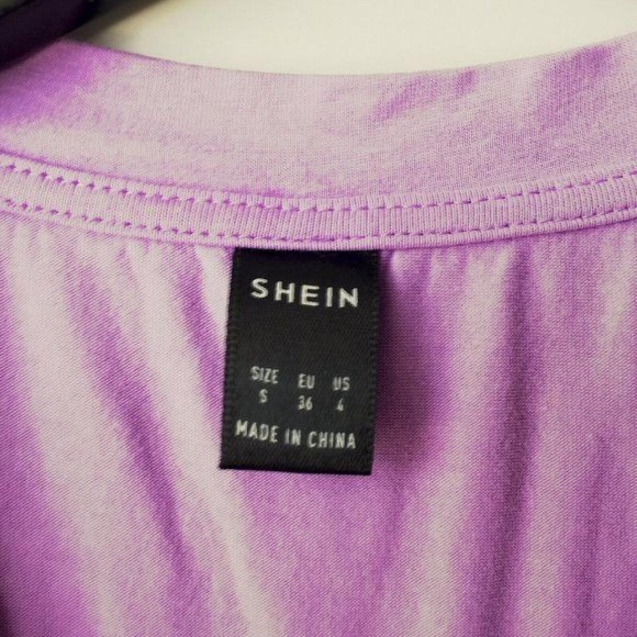 Shein Basic Minimal Tee Shirt Short Sleeve Trendy... - Depop