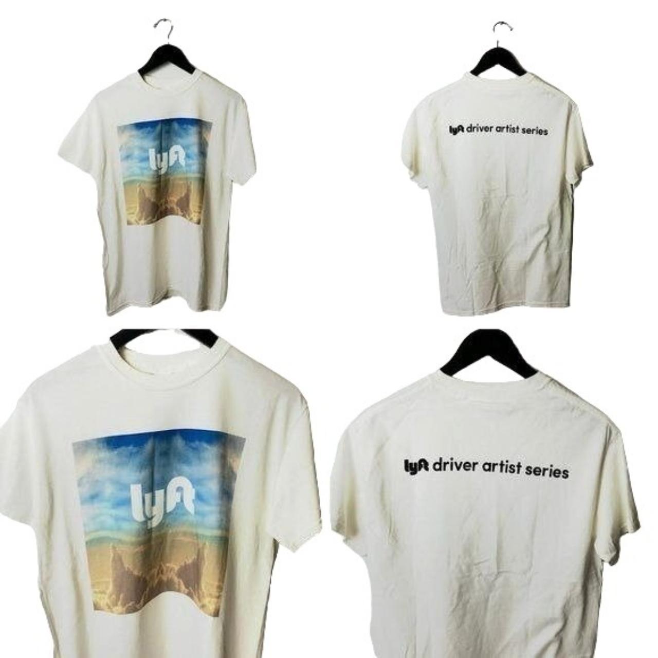 Lyft T Shirt Driver Artist Series Graphic Tee Short... - Depop