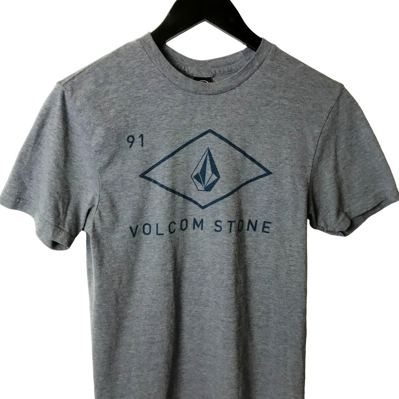 00s Vintage Volcom T Shirt Classic Stone Surf... - Depop