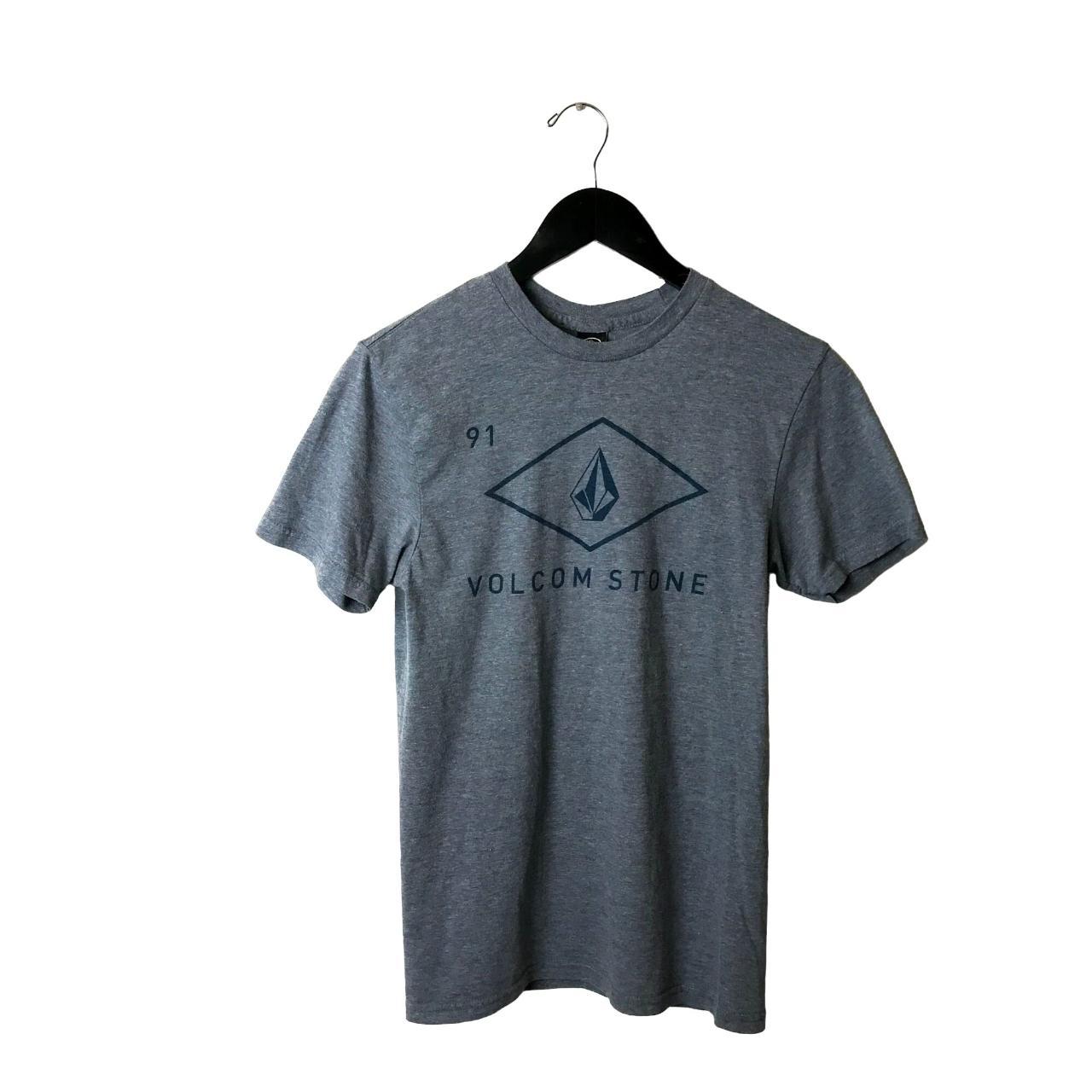 00s Vintage Volcom T Shirt Classic Stone Surf... - Depop