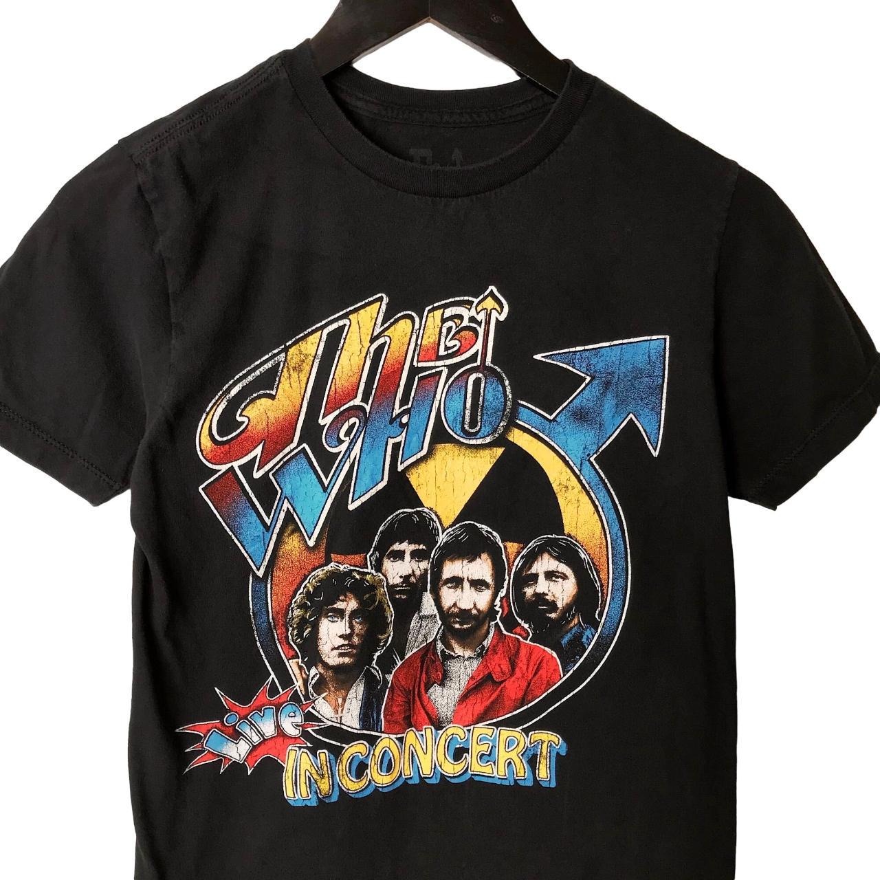 The Who In Concert Tour T Shirt English Rock Band... - Depop