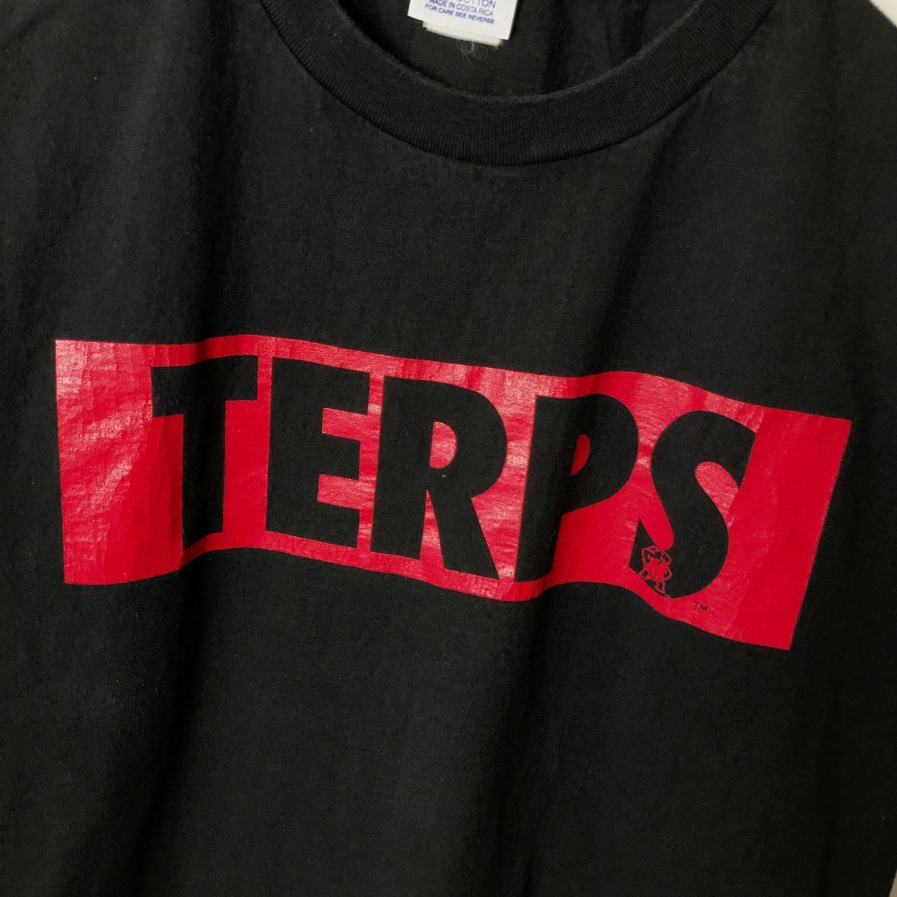 00s Vintage Champion Terps T Shirt Sports Double... - Depop