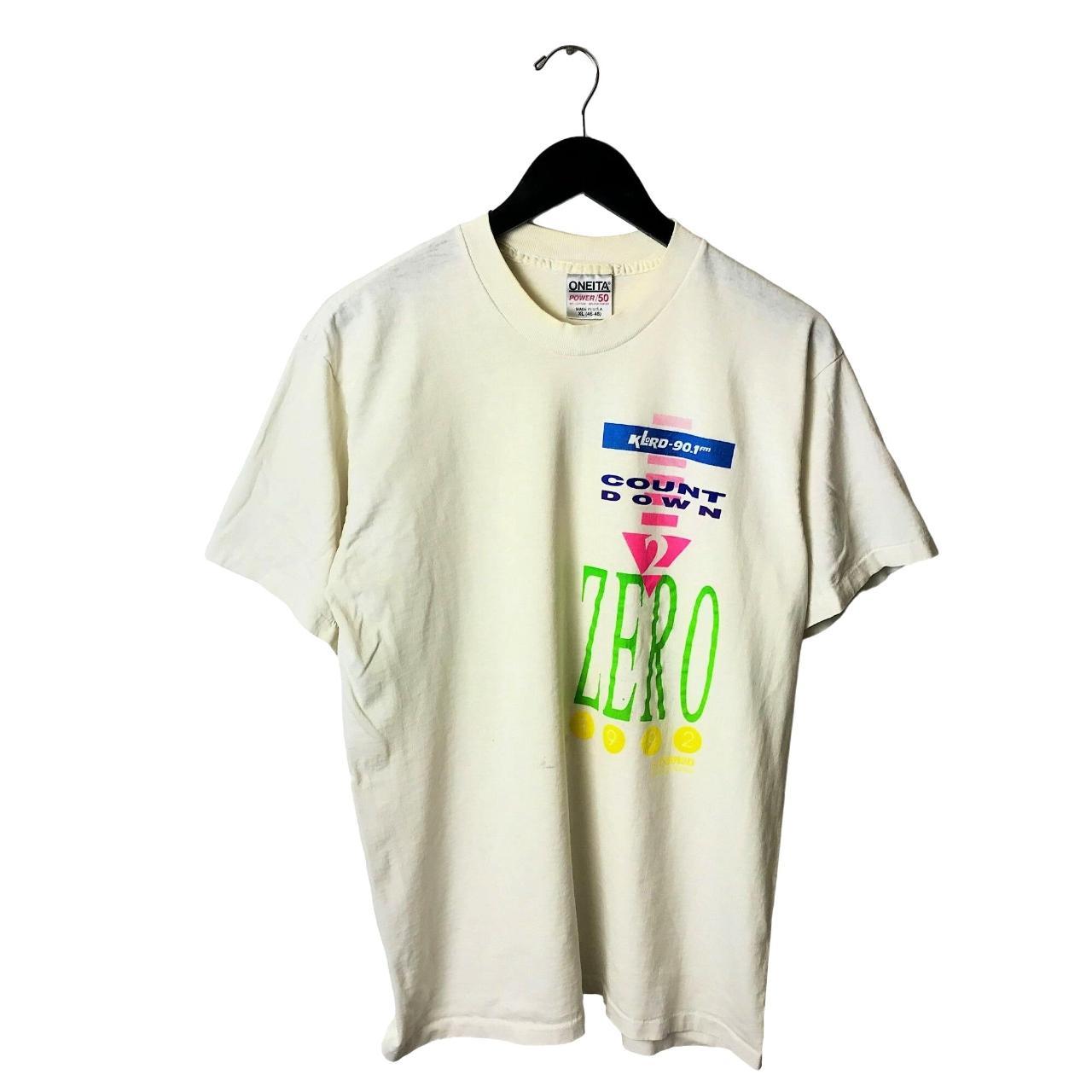 90s Vintage Countdown 2 Zero T Shirt KLORD USA... - Depop