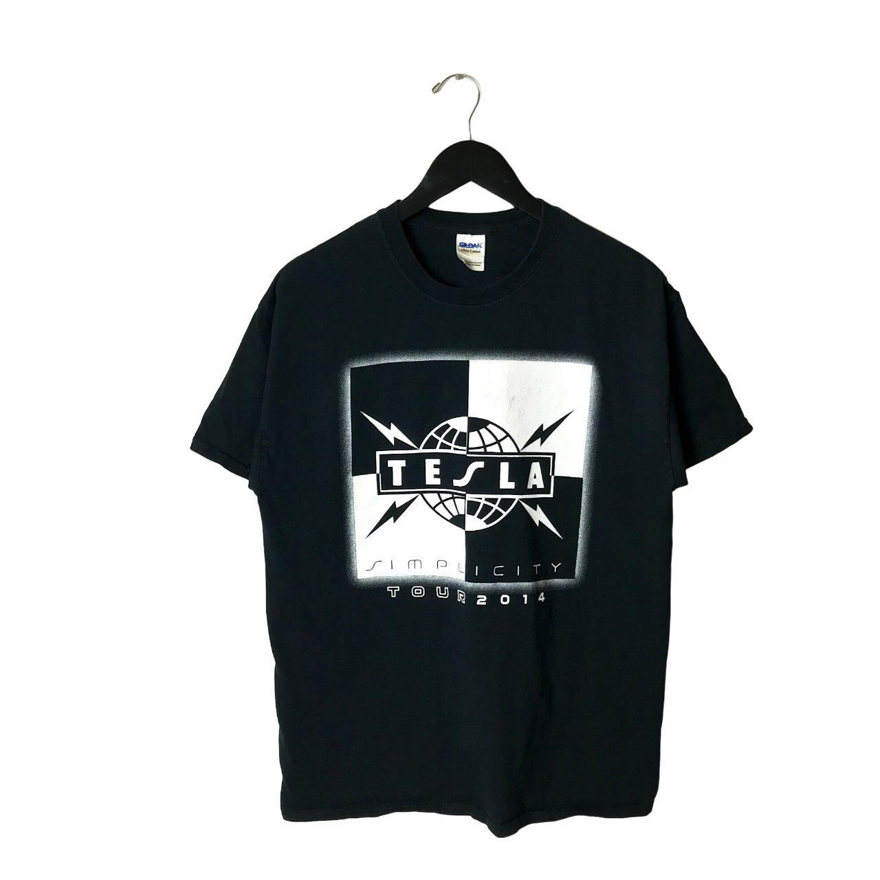 2014 Tesla Simplicity Tour T Shirt Band Graphic Tee... - Depop