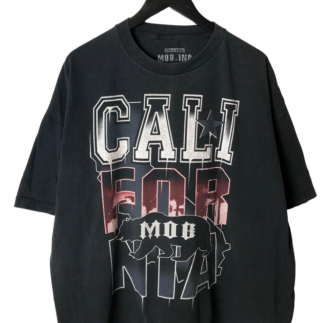 Mob Inc California Shirt Classic Bear Graphic Tee... - Depop