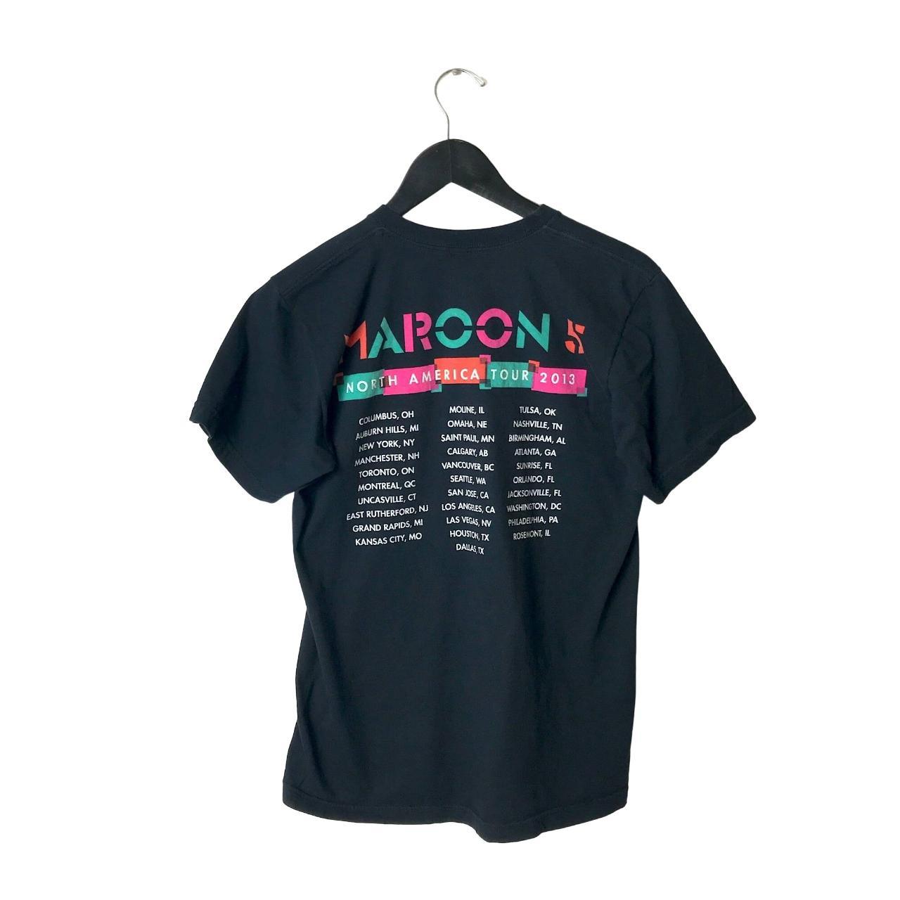 2012 American Apparel Maroon 5 North America Tour T... - Depop