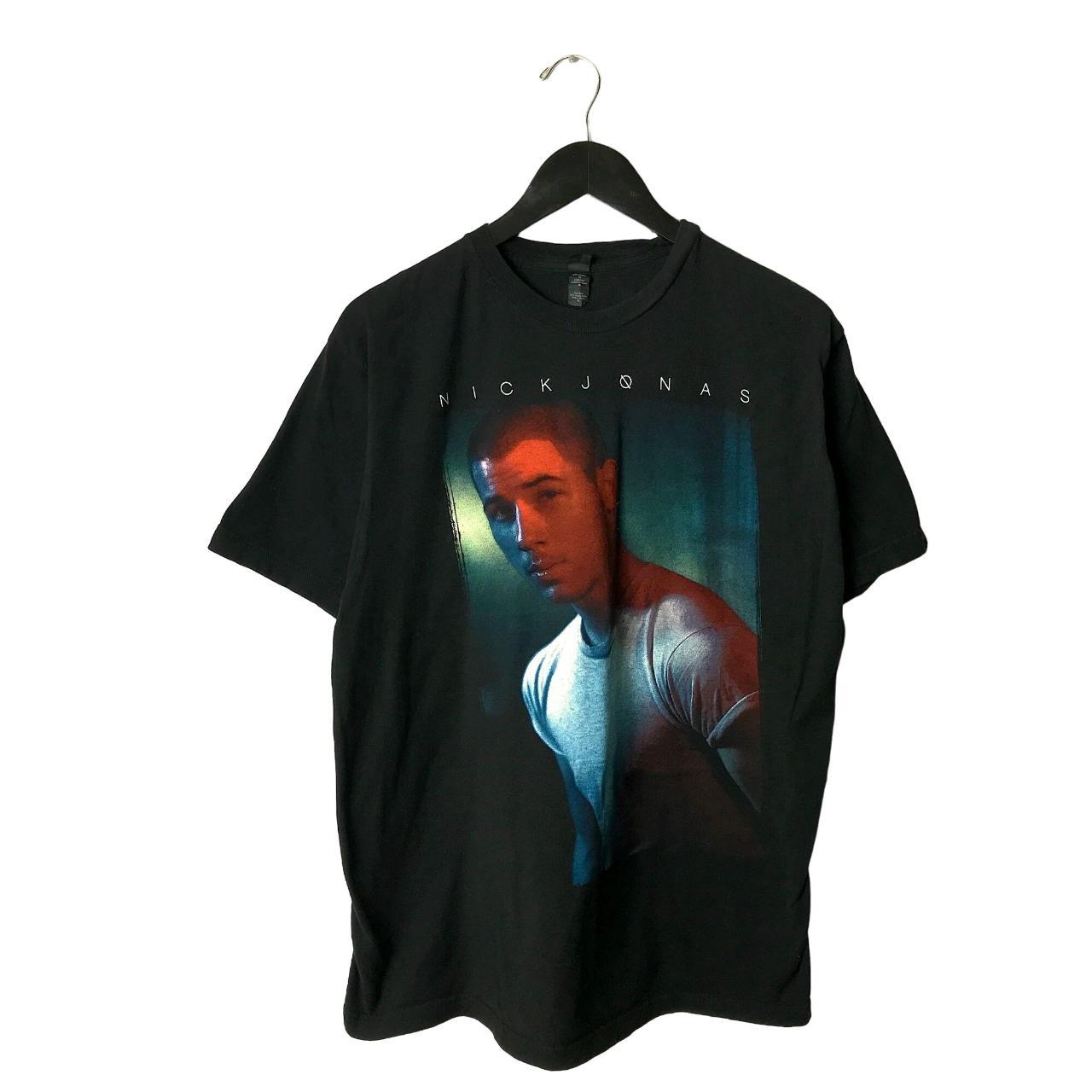 Nick Jonas T Shirt Artist Singer Graphic Tee Short... - Depop