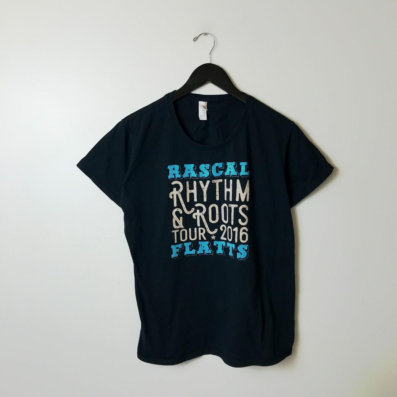 2016 Rascal Flatts Rhythm & Roots Tour T Shirt... - Depop