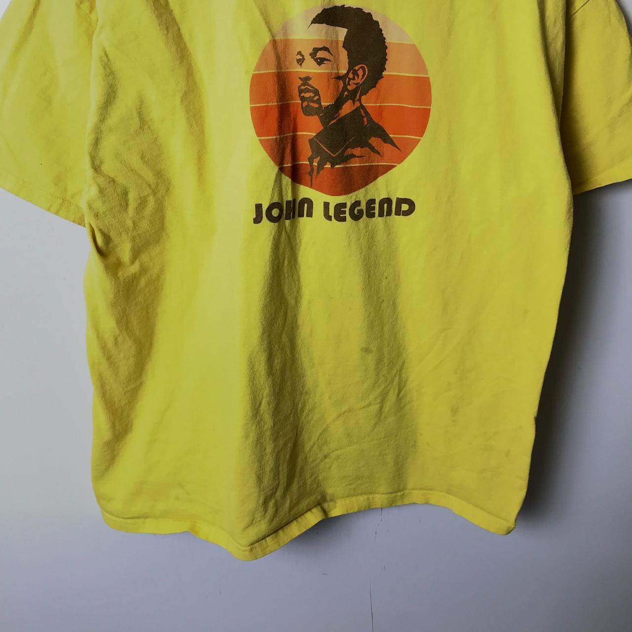 00s Vintage John Legend T Shirt American Singer... - Depop