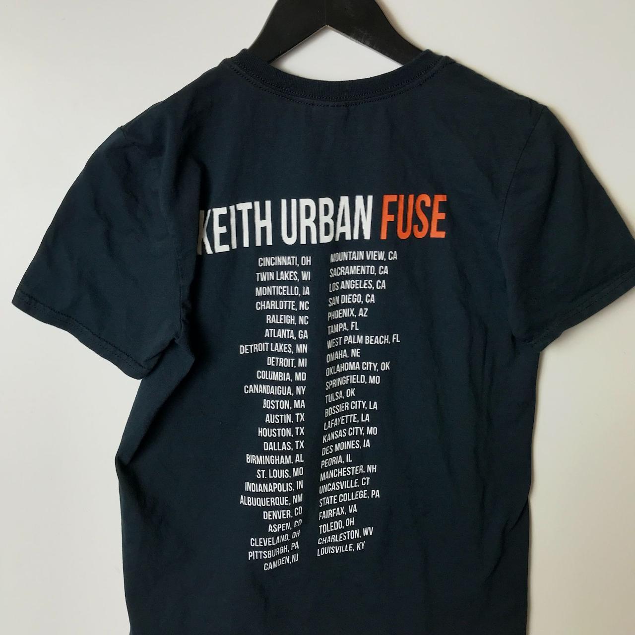 Keith Urban Fuse Tour T Shirt Concert Country Music... - Depop