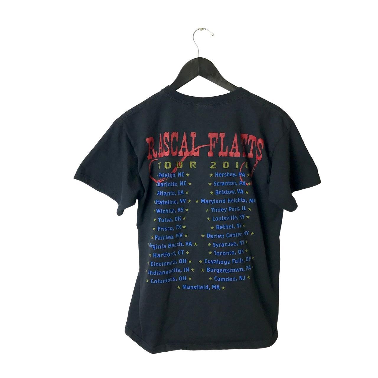 2010 Rascal Flatts Tour T Shirt Concert Musical Band... - Depop