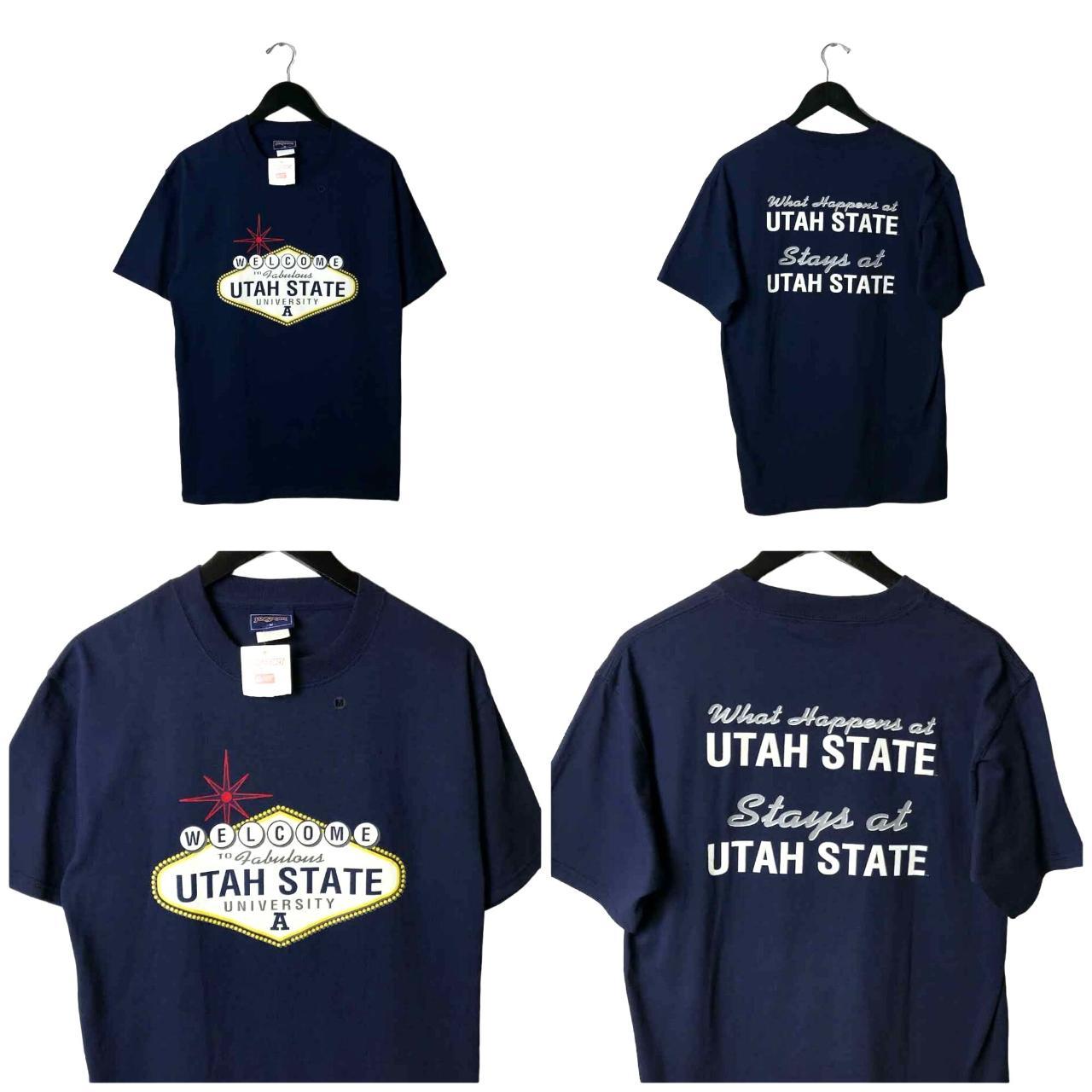 NEW Vintage Welcome To Utah State University T Shirt... - Depop