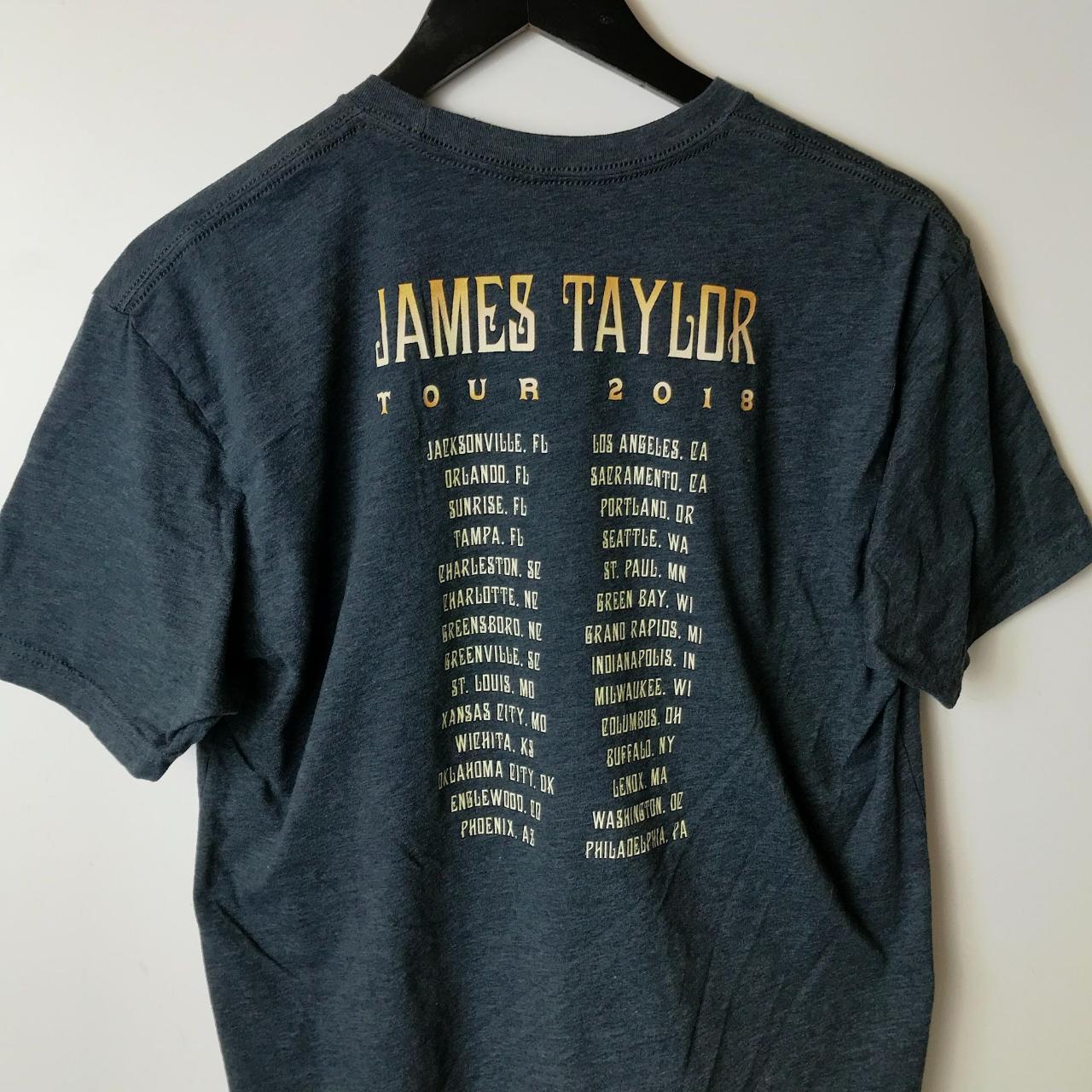 2018 James Taylor Country Road USA Tour T Shirt... - Depop