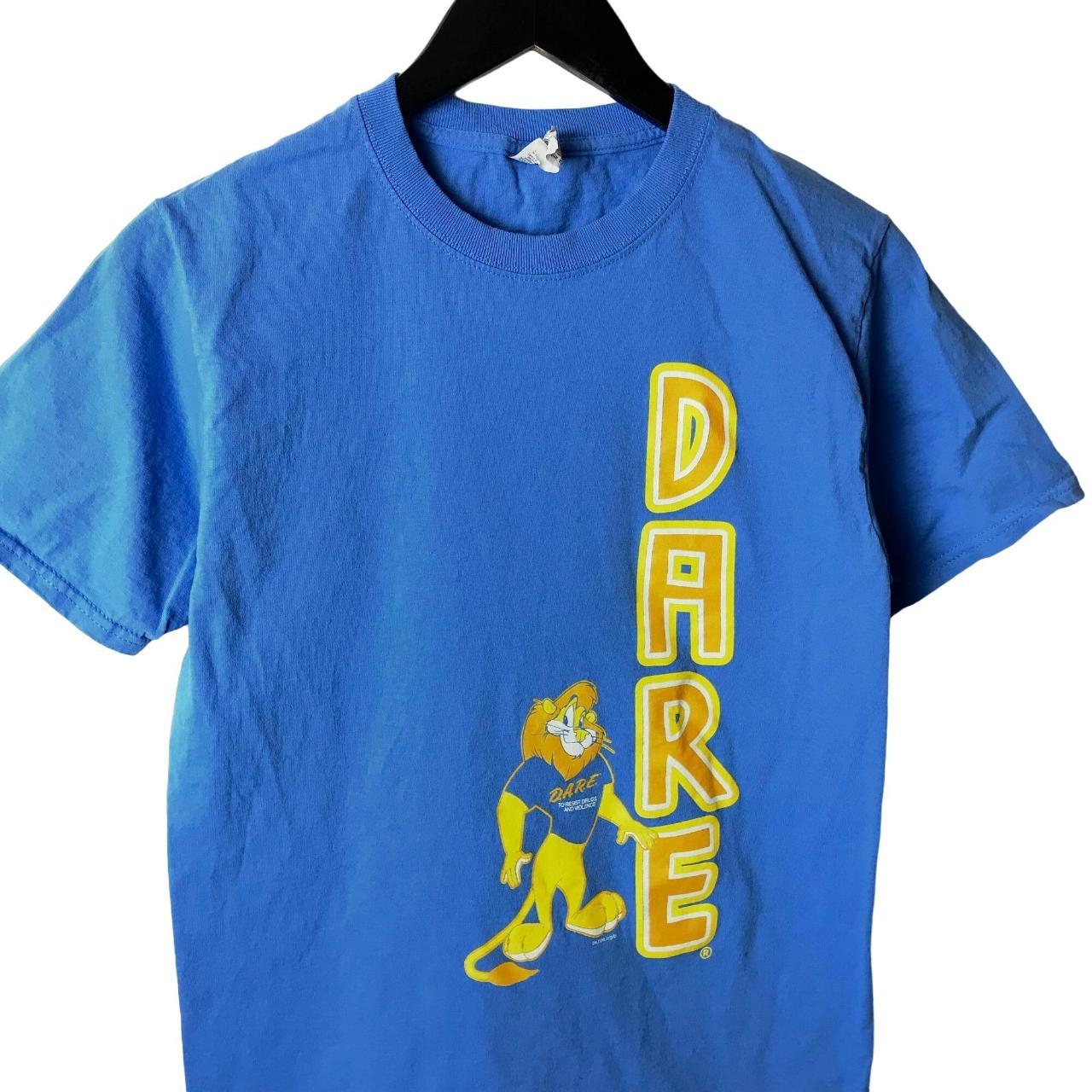 90s 00s Vintage DARE Violence T Shirt Daren Lion... - Depop