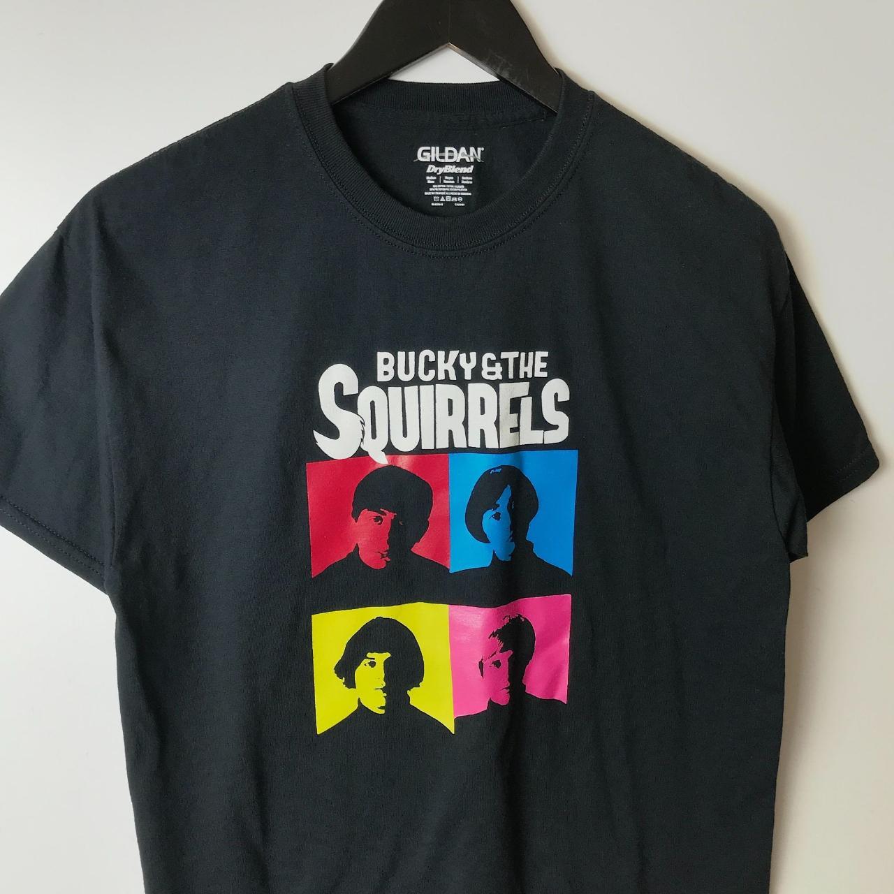 Bucky & The Squirrels T Shirt Rock Band Movie Tee... - Depop