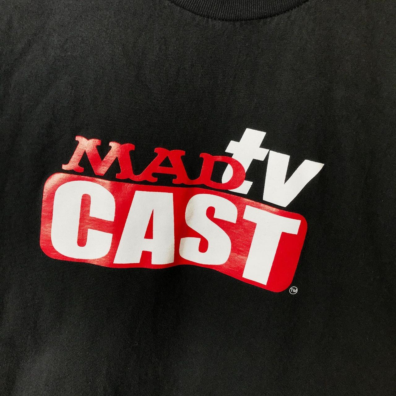 00s Vintage Mad TV Cast T Shirt Comedy Series Adult... - Depop