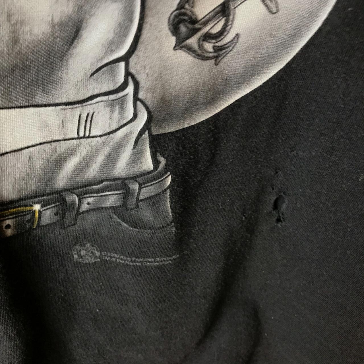 2009 Vintage Popeye Gangster Rap Tee T Shirt 00s The... - Depop