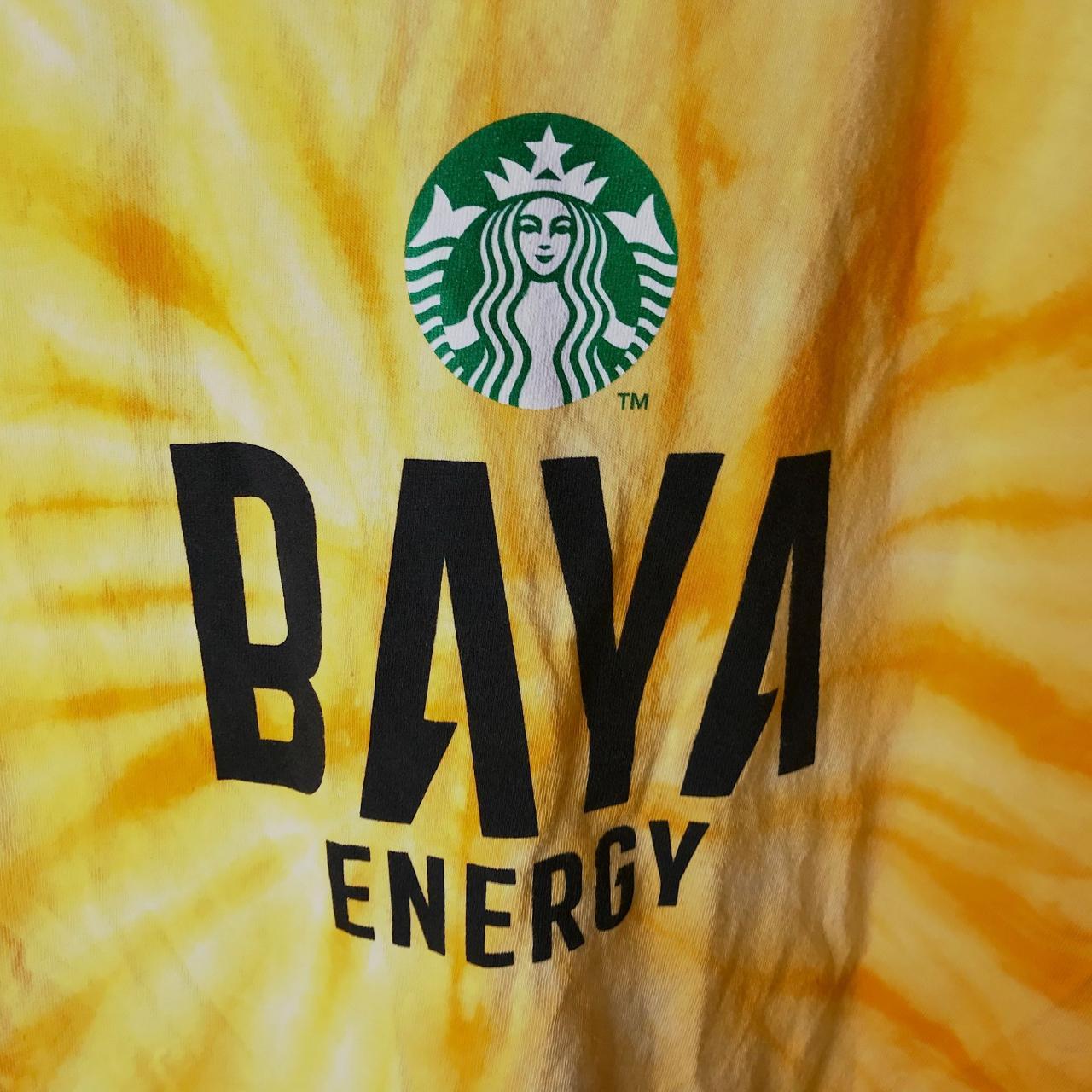 Gildan Starbucks Baya Energy T Shirt Adult Orange... - Depop