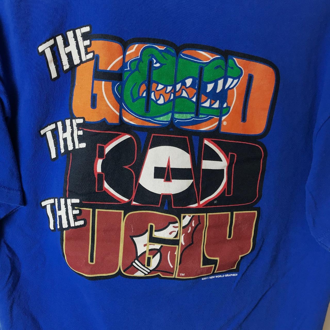 2011 Florida Gators Good Bad Ugly T Shirt Adult Blue... - Depop