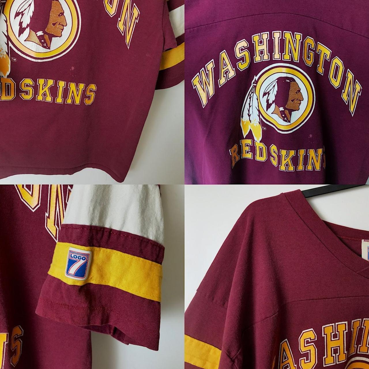 70s 80s Vintage Washington Redskins T Shirt NFL... - Depop