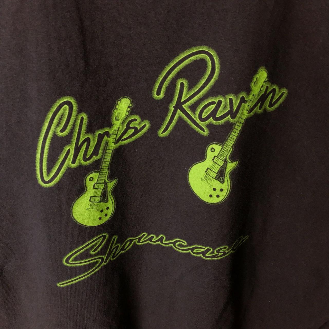 Chris Ravin Band Showcase T Shirt Adult Black XL... - Depop