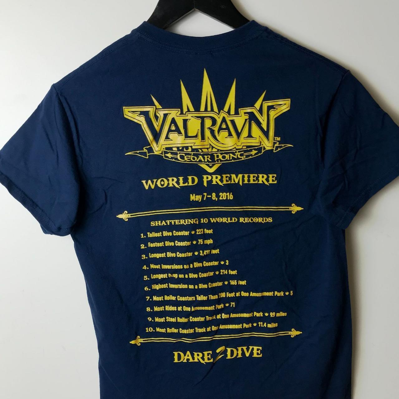 2016 Valravn Cedar Point World Premiere Roller... - Depop