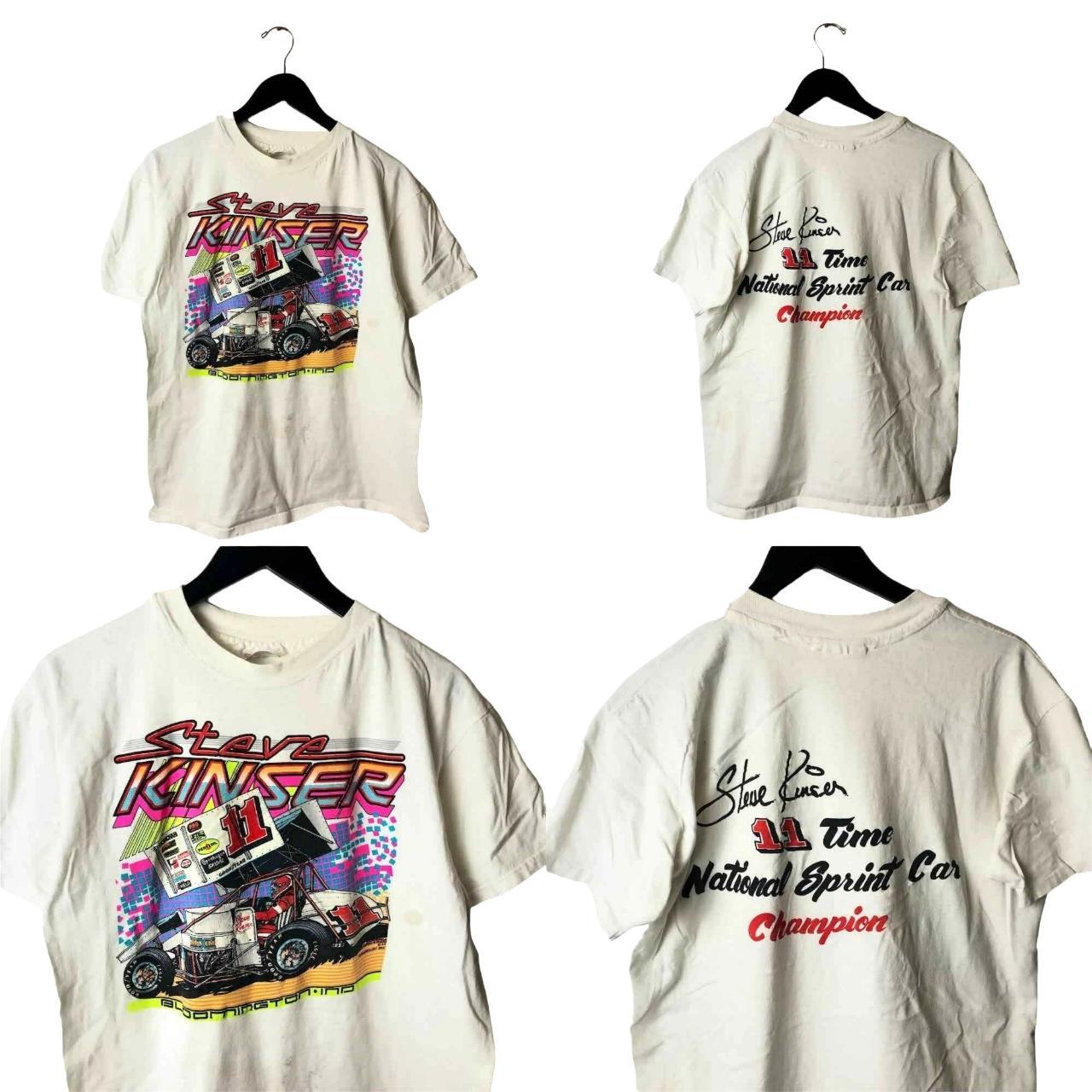 Steve Kinser National Spirit Car Champion T Shirt... - Depop