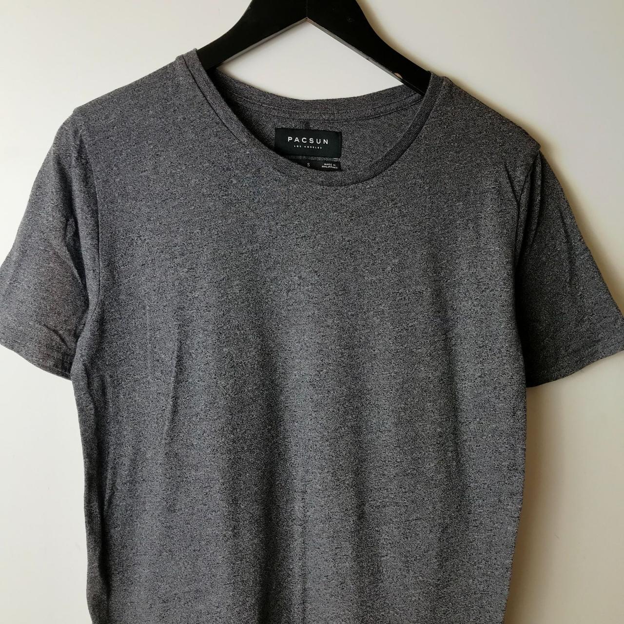 Pacsun T Shirt Adult Gray Small S Minimal Classic... - Depop