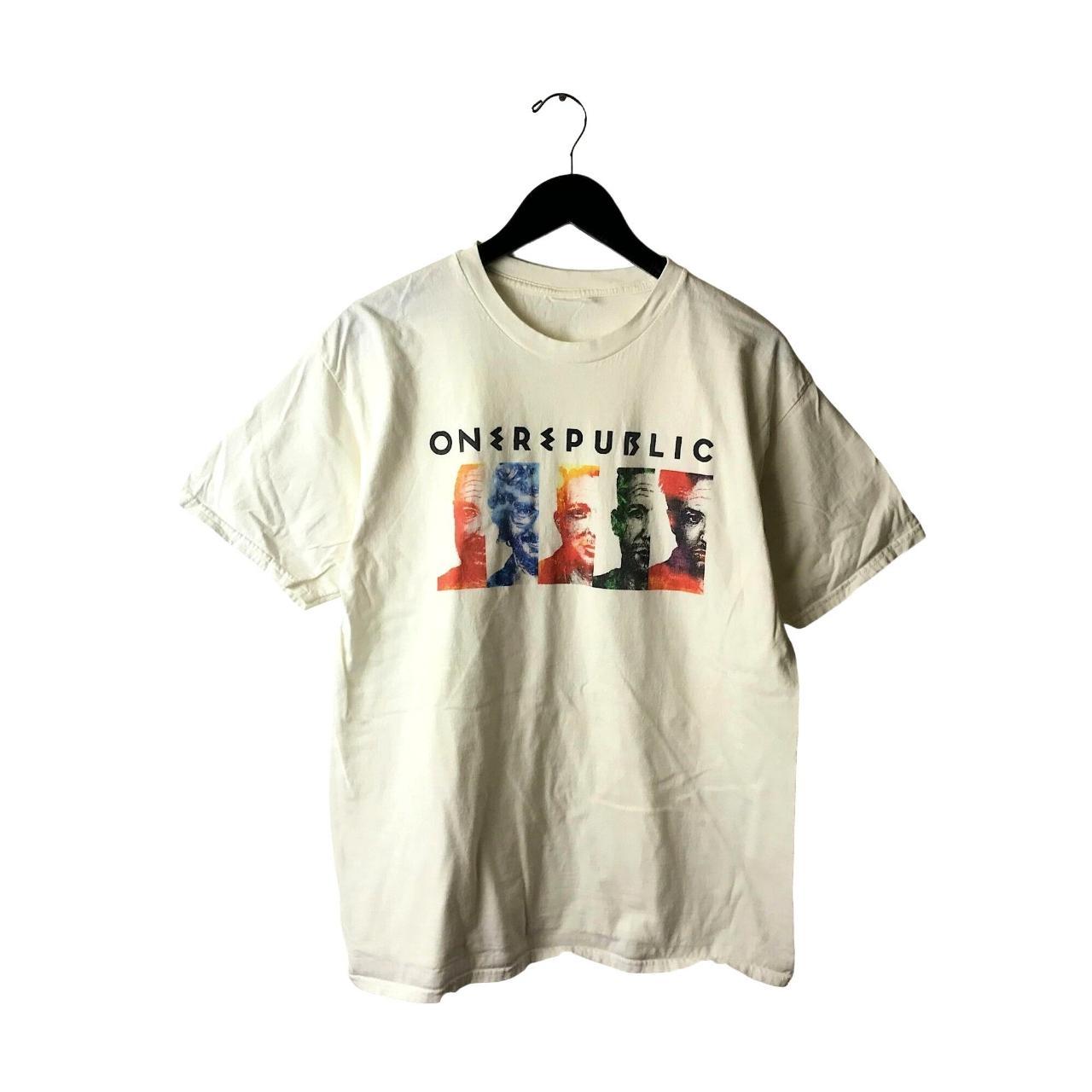 One Republic T Shirt Adult White Medium M Boy Band... - Depop