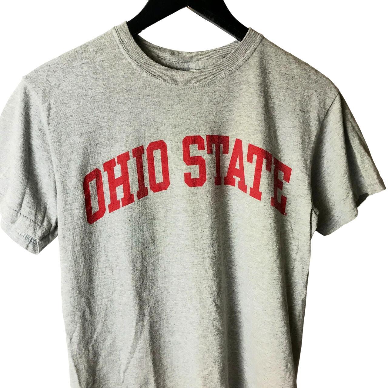 Ohio State T Shirt Vintage Y2K Gray Small S Graphic... - Depop