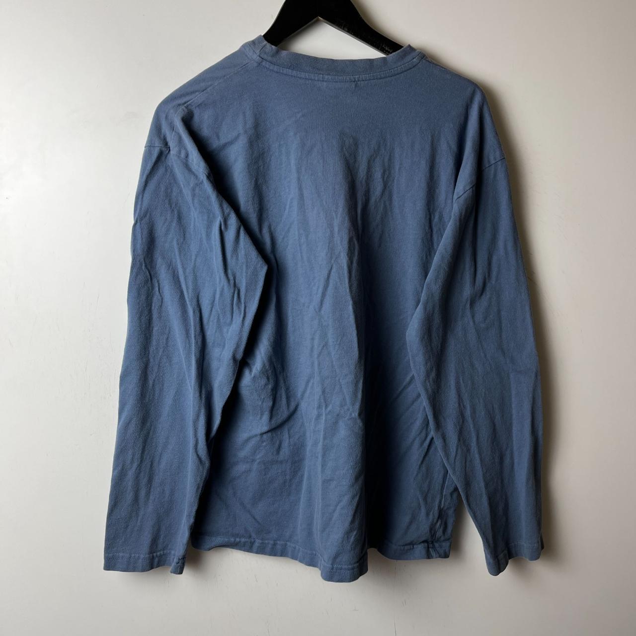 Hang Ten T Shirt Vintage Y2K Blue Medium M Graphic... - Depop