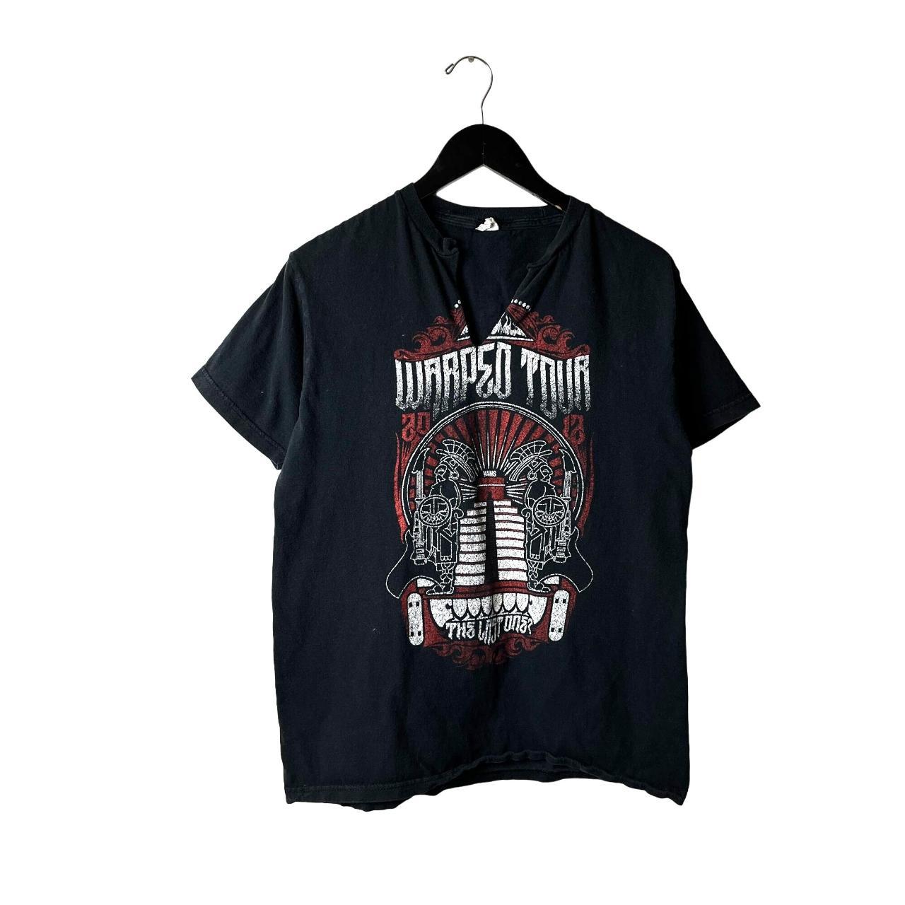 Warped Tour T Shirt Adult Black Large L Graphic Tee... - Depop