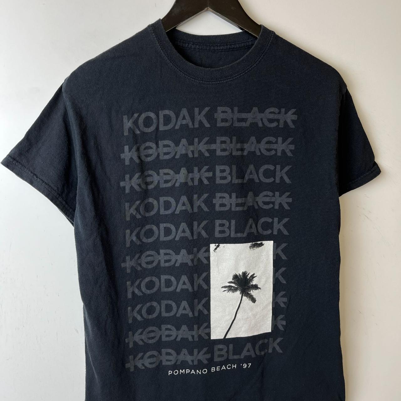 2017 Kodak Black Rap Tee T Shirt Adult Black Medium... - Depop