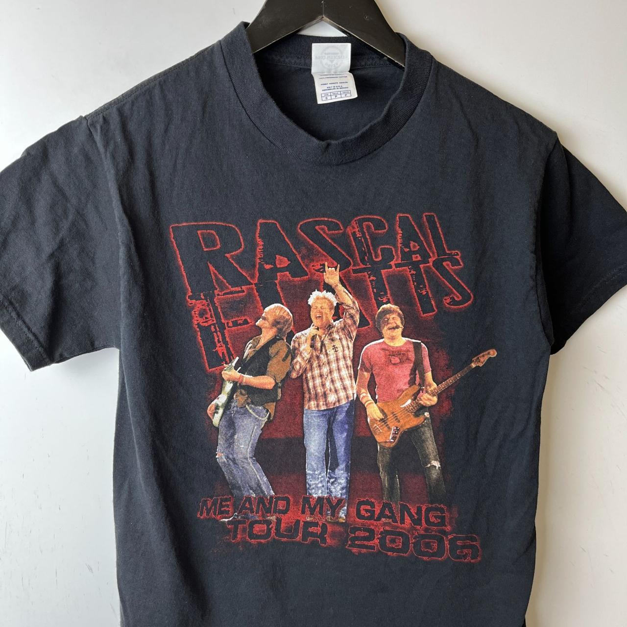 2006 Rascal Flatts T Shirt Vintage Y2K Black Extra... - Depop
