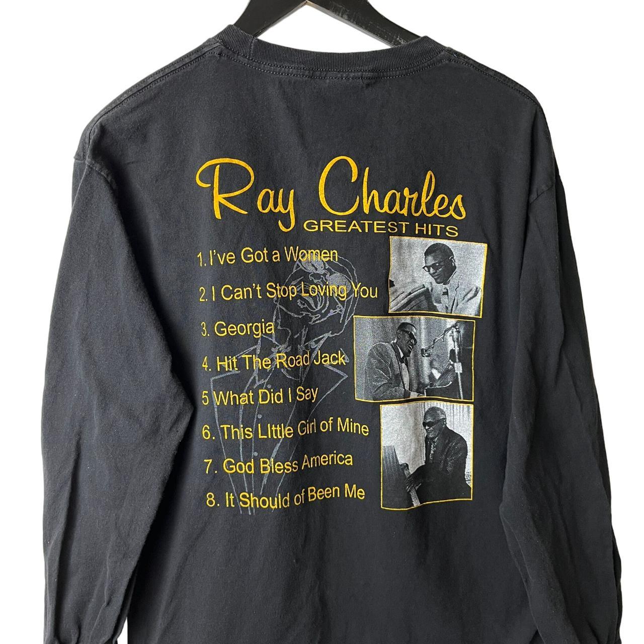 The Ray Charles Story Movie Tee T Shirt Vintage Y2K... - Depop