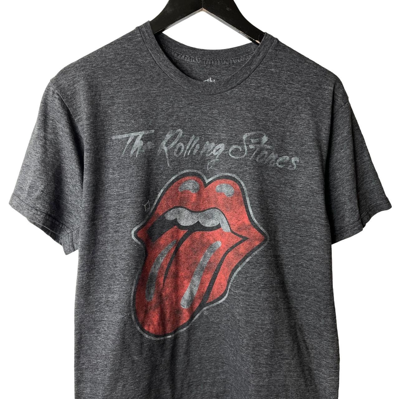 The Rolling Stones T Shirt Adult Gray Medium M Band... - Depop