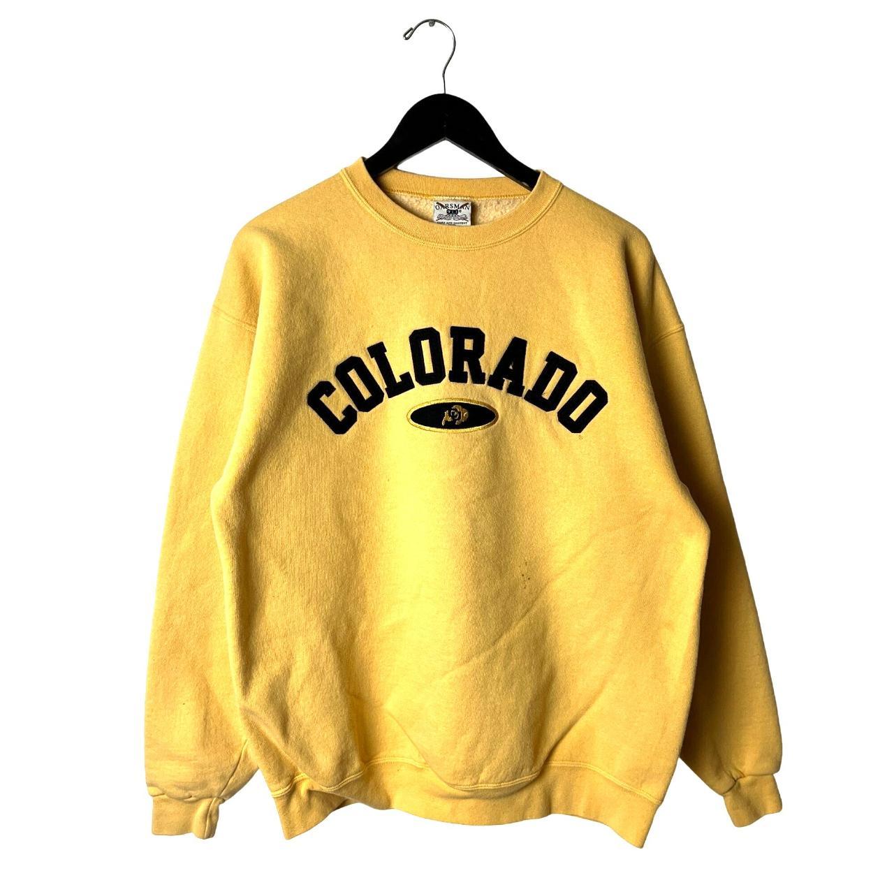 University of Colorado CU Crewneck Sweatshirt... - Depop