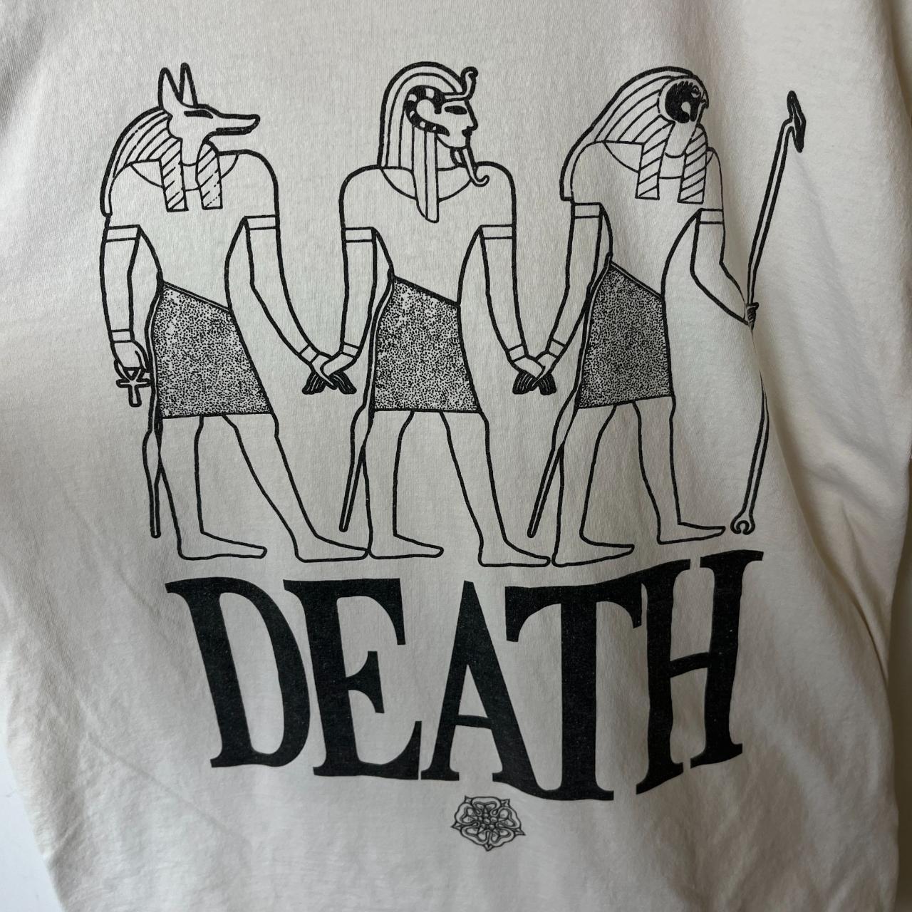 Mishka NYC Love Death T Shirt Vintage Y2K Medium M... - Depop