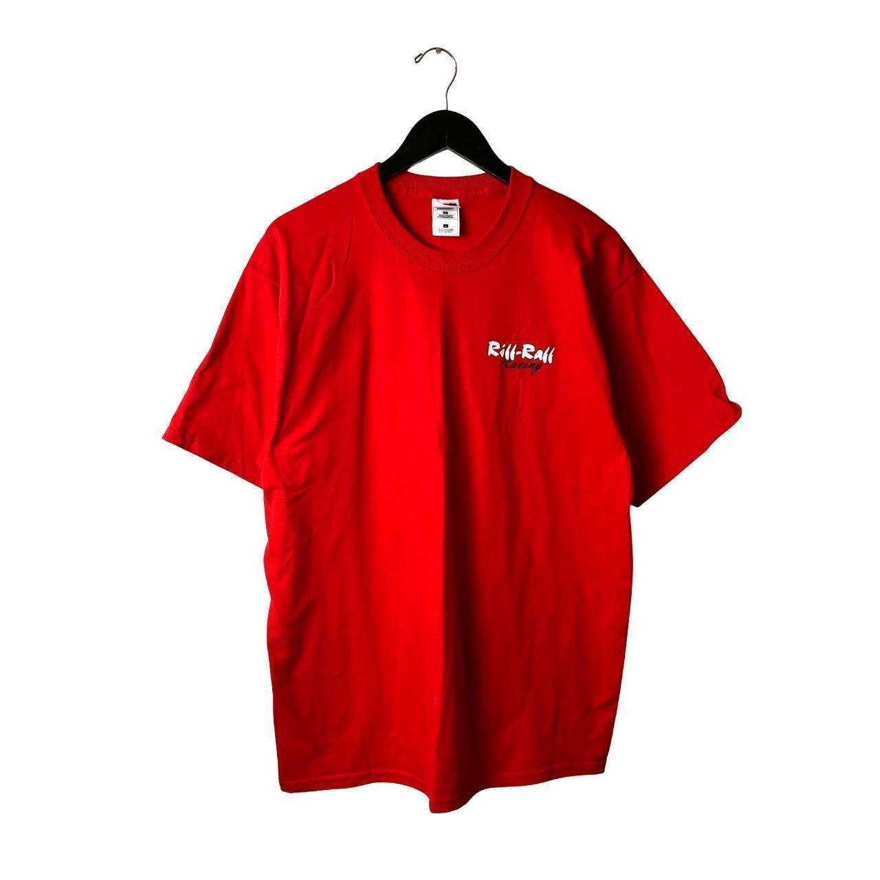 Riff Raff Racing T Shirt Vintage 90s Adult Red... - Depop