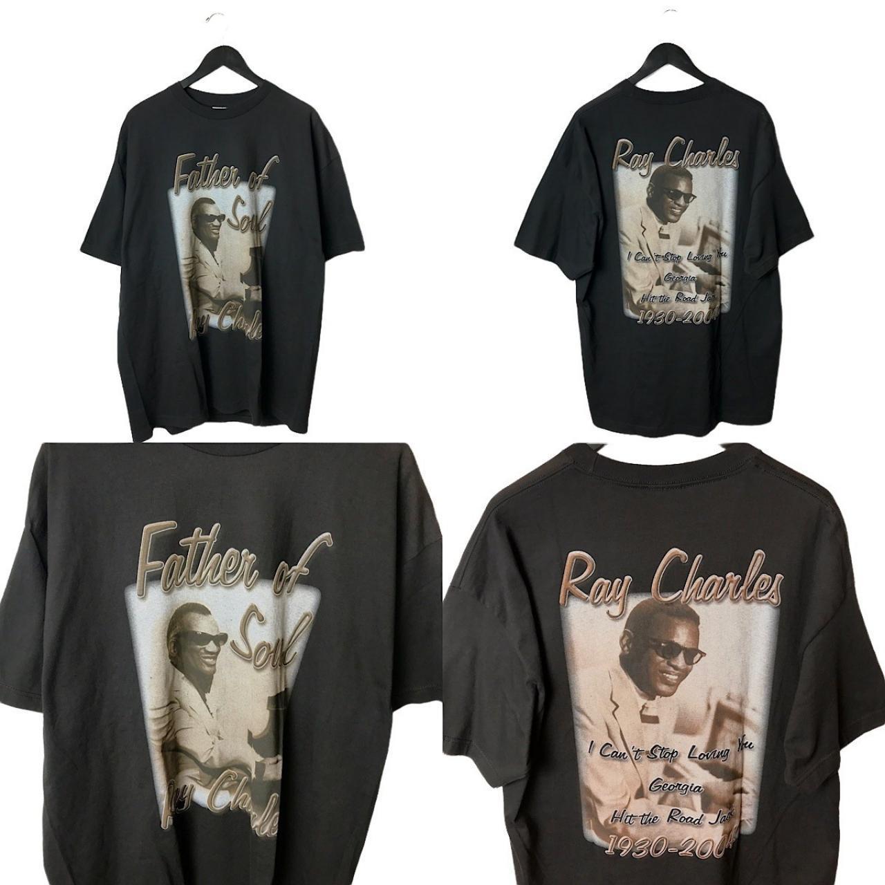 DEADSTOCK 2004 VINTAGE 00s NEW Ray Charles Rap Tee... - Depop