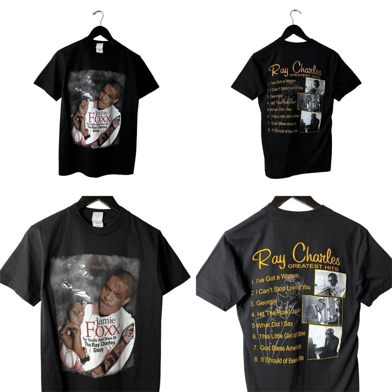 Vintage Y2K Ray Charles Greatest Hits Movie Tee... - Depop