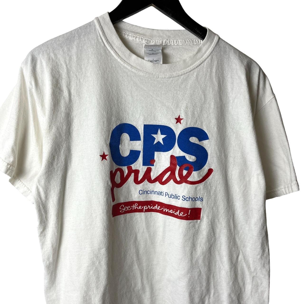 Vintage CPS Pride Cincinnati Public Schools T Shirt... - Depop